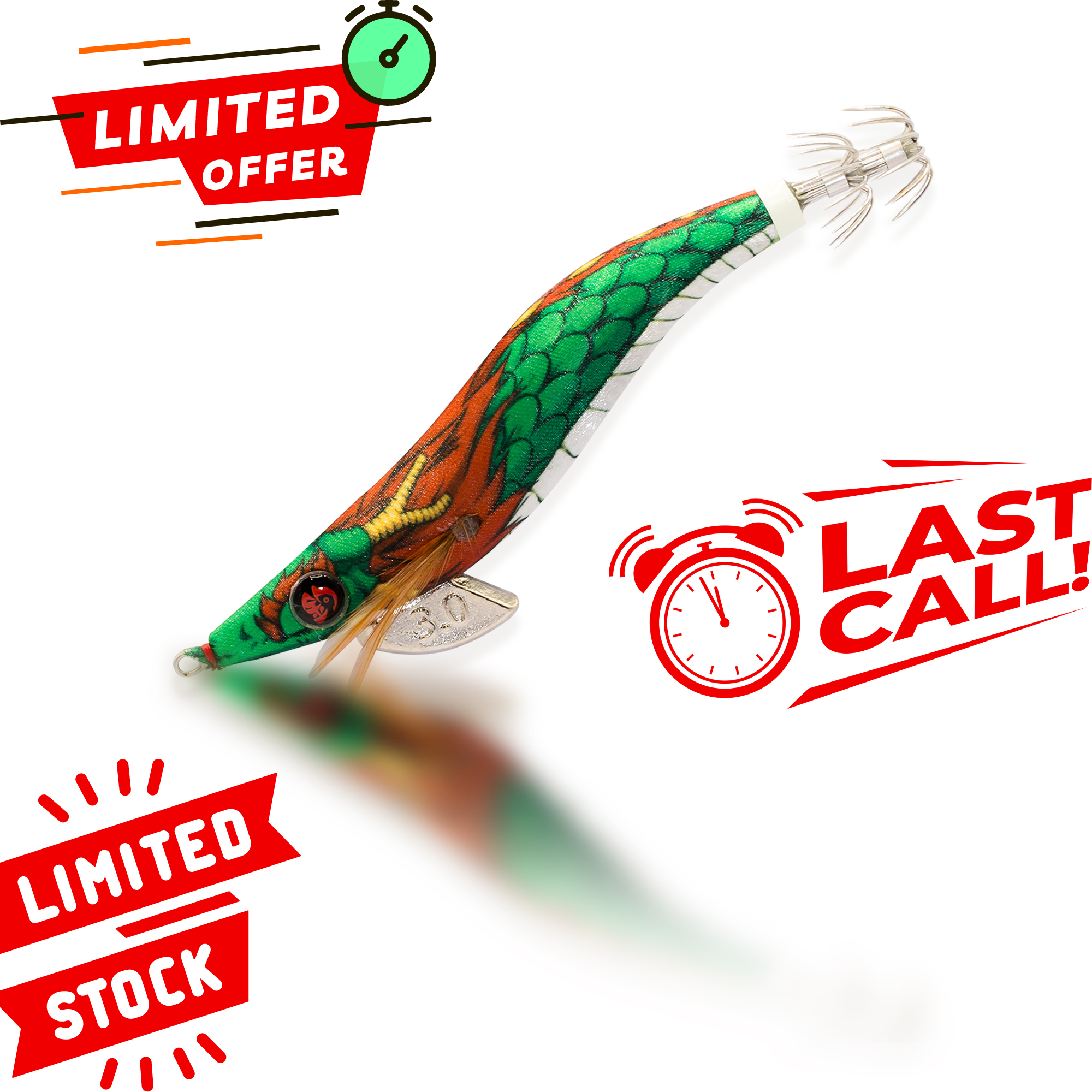 Limited Edition Dragon Squid Jigs – Tsuriou