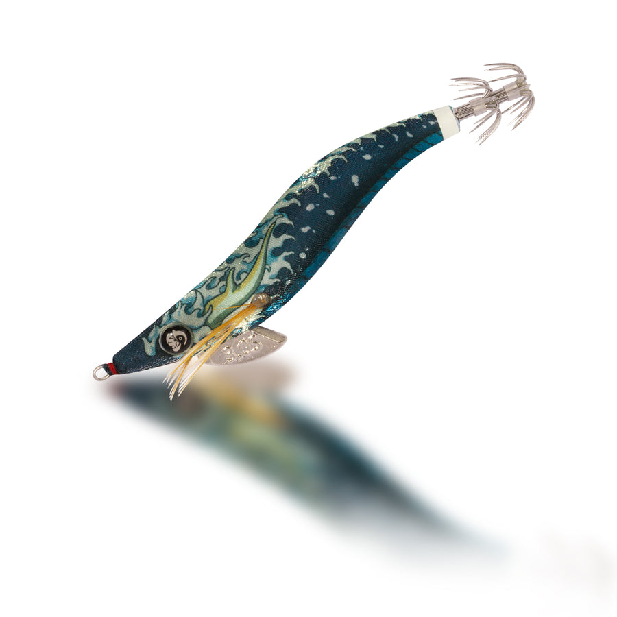 The Water Dragon from The Great Wave of Kanagawa Squid Jig – Tsuriou