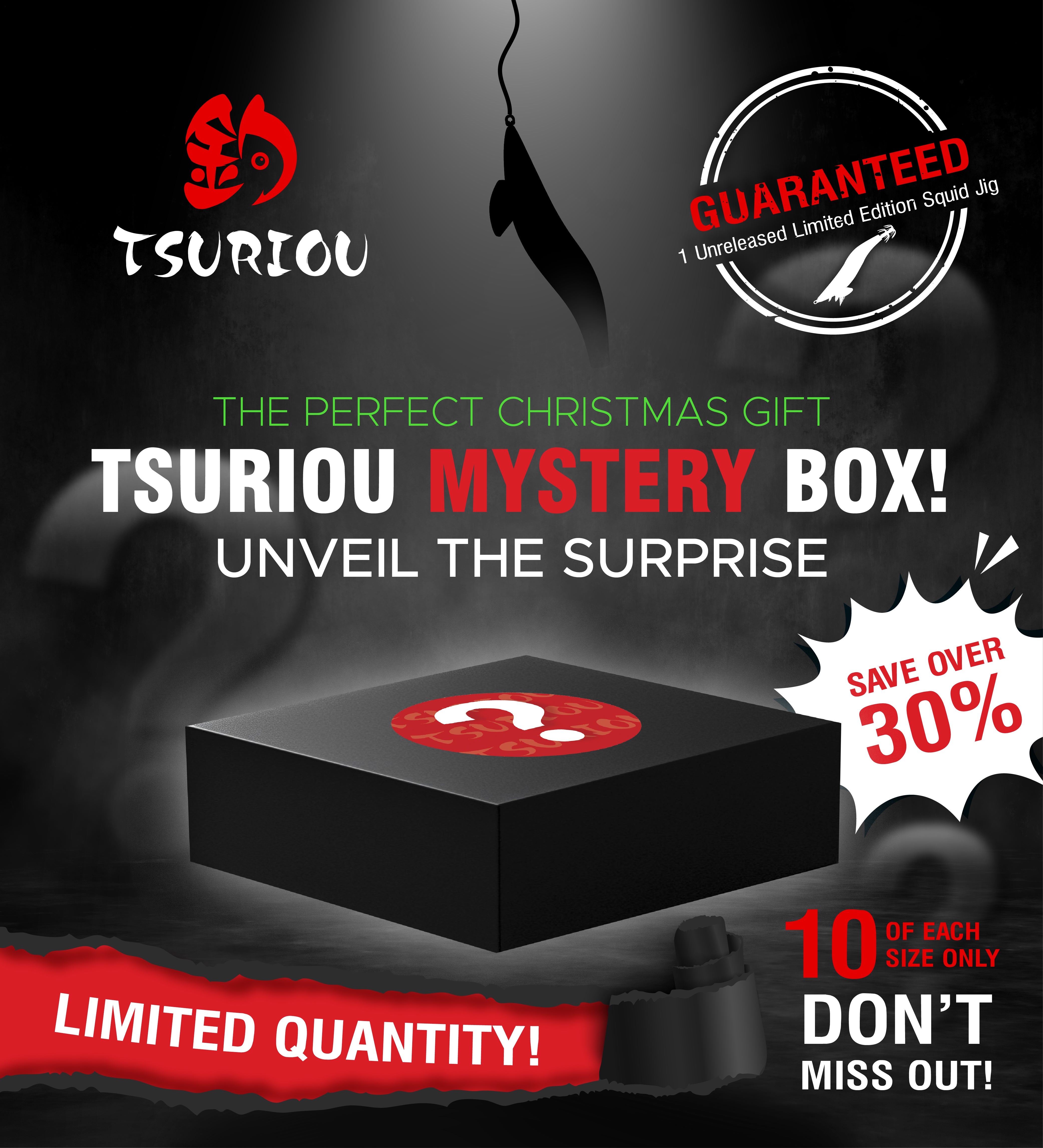 Tsuriou - Where Art Meets Science in High-Performance Squid Jigs.